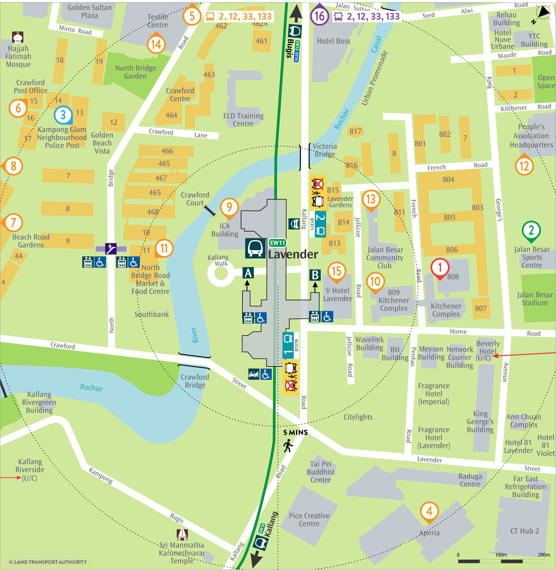 Lavender Mrt To Gardens By The Bay | Fasci Garden