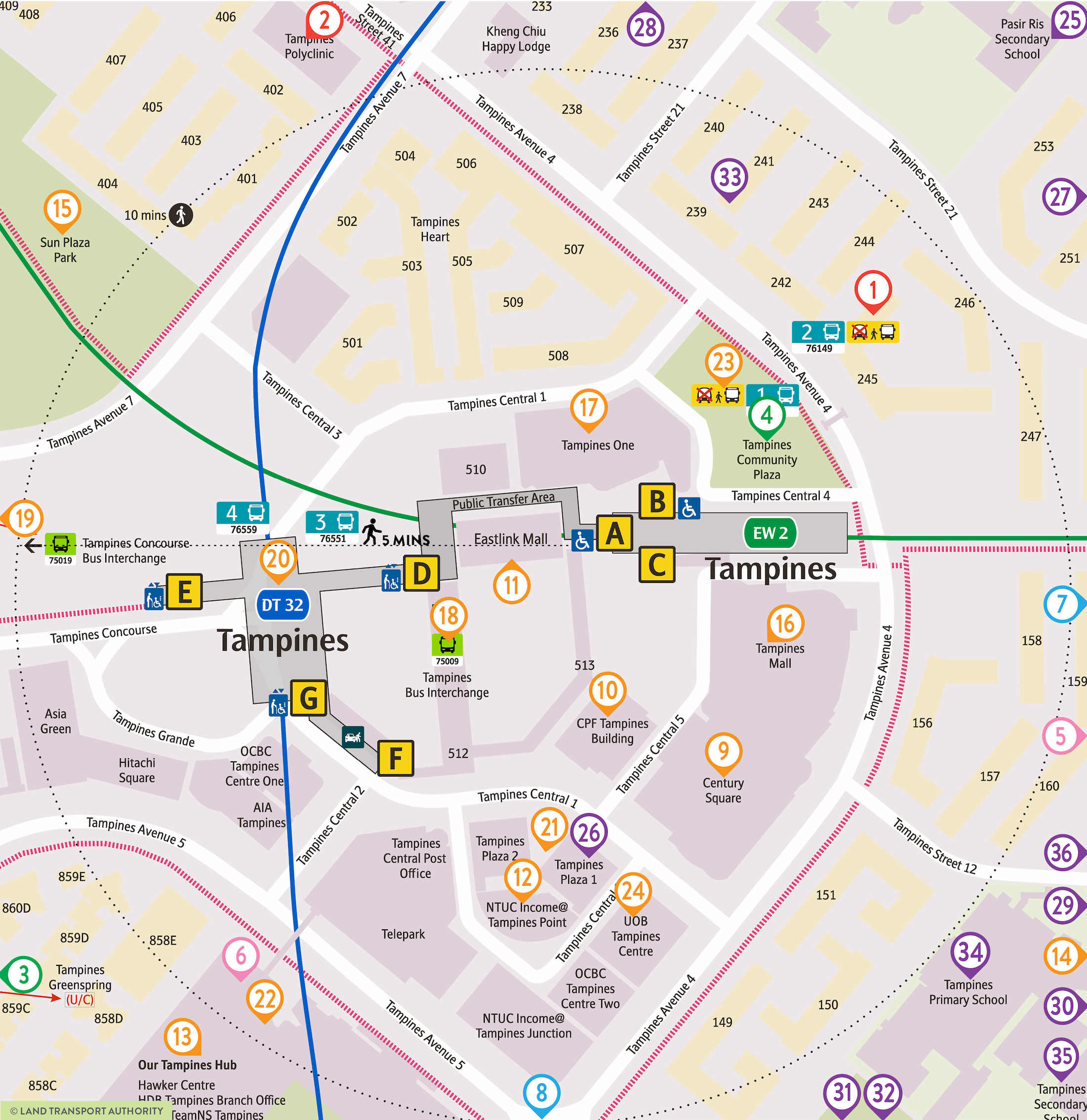 Tampines Mrt To Gardens By The Bay | Fasci Garden